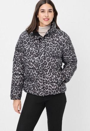 Fuchs Schmitt Steppjacke mit Animalprint