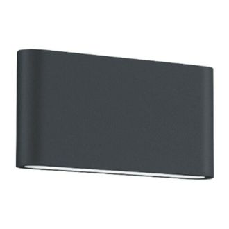 Trio Applique ext&eacute;rieure &eacute;tanche bi-directionnelle anthracite Thames ii