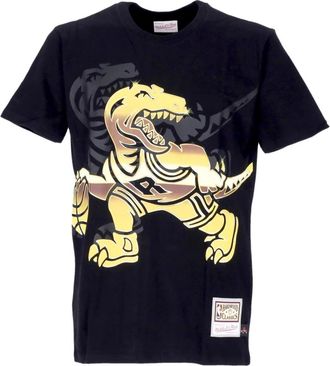 Mitchell & Ness NBA Big Face Tee Hardwood Classics - - Tops - Herren - Schwarzk - L