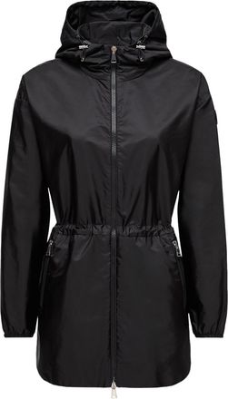 Moncler Moncler Veste &Agrave; Capuche Wete, Femme, Noir, Taille: 00