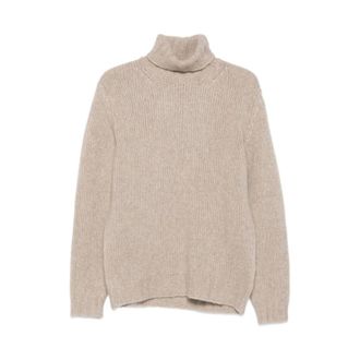 Fedeli Stylischer Pullover Mu006464 - - Knitwear - Herren - Beige - XL