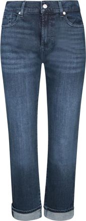 7 For All Mankind Femme, Jeans, Bleu, Taille: W29 Jeans Skinny D&eacute;contract&eacute;