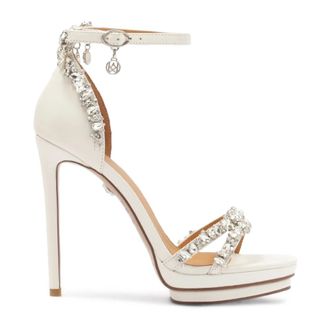 Kazar Wei&szlig;e Sandalen aus der Hochzeitskollektion verziert mit Kristallen - - Shoes - Damen - Wei&szlig; - 41 EU