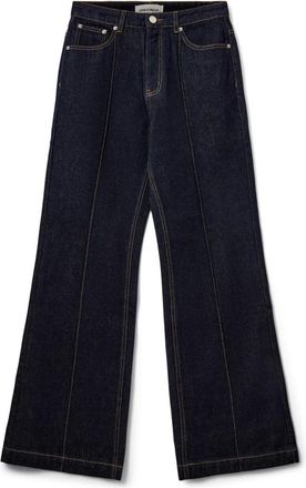 Sofie Schnoor Femme, Jeans, Noir, Taille: 42 FR Wide Jeans