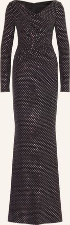 Talbot Runhof Talbot Runhof Abendkleid Mit Glitzergarn Und Schmucksteinen rosa