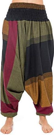 Fantazia Sarouel Elastique Festival babacool Adhou - Taille Unique Jaune