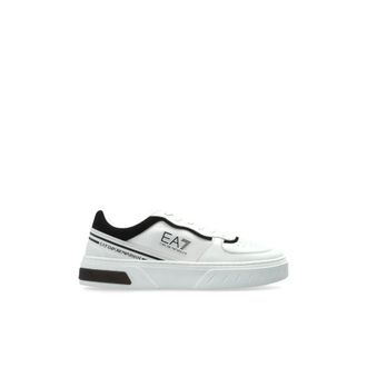 Emporio Armani Emporio Armani Ea7, Homme, Chaussures, Blanc, Taille: 41 1/3 EU Baskets Premium Court