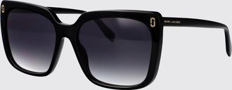 Marc Jacobs Rechteckige Cat-Eye-Sonnenbrille aus Acetat mit ikonischem Double-J-Logo