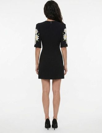 Dolce & Gabbana Womens Multicolor Wool Casual Dress