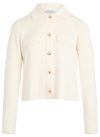 Morgan 252-MIMDIE Gilet, Ivoire M, XS Femme