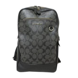 Coach Pre-owned Signature PVC Shoulder Bag - - Pre-owned - Herren - Schwarzk - ONE SIZE