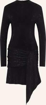 Maje Cocktailkleid Mit Schmucksteinen schwarz