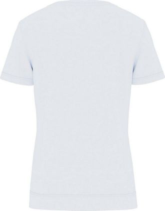 Joop T-Shirt Tia mit tonigem Logo-Stitching, schmale Form