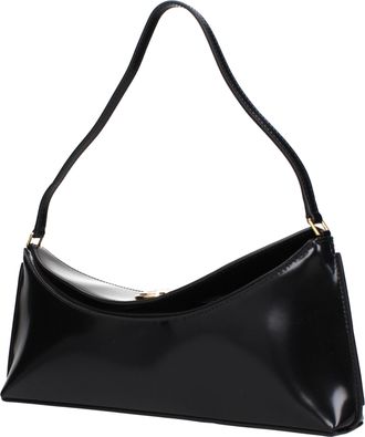 Jacquemus Leather Shoulder Bag - Black