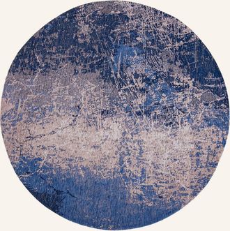 Louis De Poortere Louis De Poortere Teppich Mad Men Cracks blau