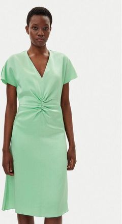 HUGO BOSS Kleid für den Alltag Dulania 50537964 Grün Regular Fit