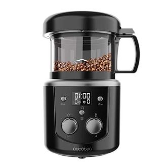Cecotec Torr&eacute;facteur de Caf&eacute; en Grains &Eacute;lectrique Roaster Booster. 1400W, Torr&eacute;faction Automatique ou Manuelle, Torr&eacute;faction Homog&egrave;ne, Capacit&eacute; de 100-150g, T