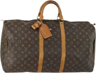 Louis Vuitton unisex, Pre-owned, Brun, Taille: ONE Size Sac week-end en toile Pre-owned