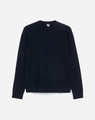 Arket Rundhalspullover Aus Reinem Kaschmir -Blau