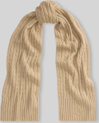 Lauren Ralph Lauren Schal mit Logo-Stitching
