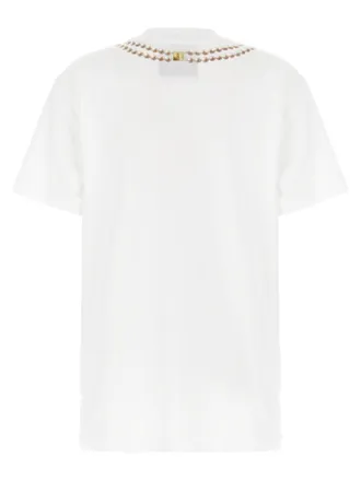 Moschino Womens White Cotton T-Shirt