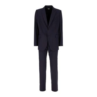 Dries Van Noten Single Breasted Suits - - Suits - Herren - Blau - 2XL
