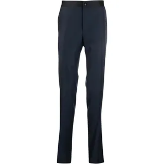 Canali Homme, Pantalons, Bleu, Taille: XL Chinos
