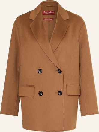 Max Mara Max Mara Studio Cabanjacke Omelia braun