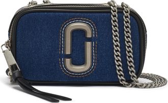 Marc Jacobs Femme, Sacs, Bleu, Taille: ONE Size The Denim Chain Snapshot