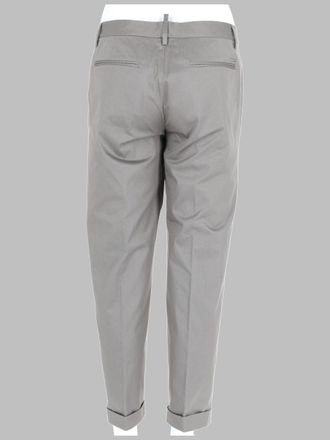 Dsquared2 Cotton Elastane Trousers - Gray