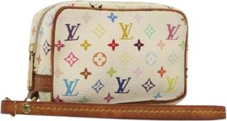Louis Vuitton Pre-owned Toile trousses-de-toilette - Femme - Pre-owned - Blanc - Taille: ONE Size
