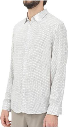 A|X Armani Exchange Homme, Chemises, Blanc, Taille: S Casual Shirt