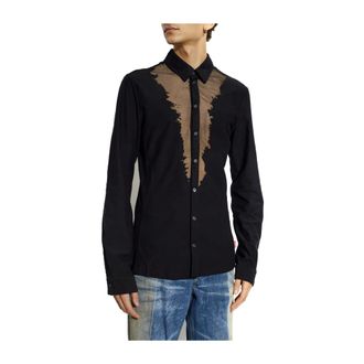 Diesel S-Sun-Plain Shirt - - Shirts - Herren - Schwarzk - XS