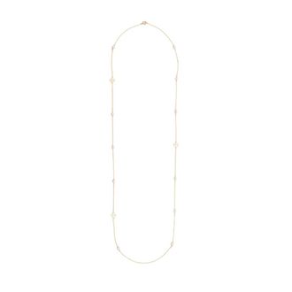 Tory Burch Femme, Accessoires, Jaune, Taille: ONE Size Collier perle et breloque
