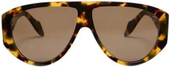 Pinko Pinko, Femme, Accessoires, Brun, Taille: ONE Size Pilot Lunettes de soleil