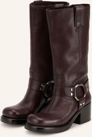 Jeffrey Campbell Biker Boots Reflection gruen