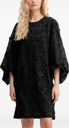 Munthe Pansi floral mini dress - Schwarz