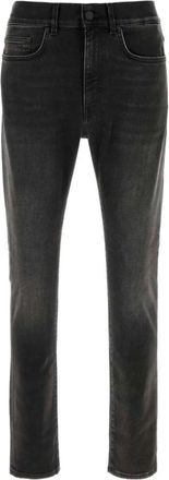 Pantaloni Torino Homme, Jeans, Noir, Taille: W38 Jeans Slim-fit