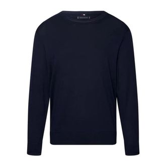 Tommy Hilfiger Rundhals-Strickware - - Knitwear - Herren - Blau - 3XL