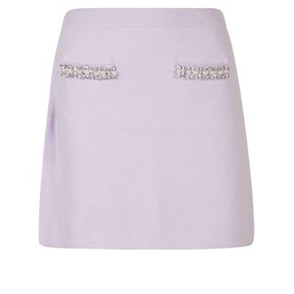Self Portrait Kurze R&ouml;cke - - Skirts - Damen - Lila - M