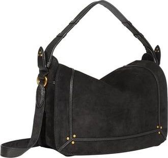 Jerome Dreyfuss Sac à bandoulière Pepito M en croûte de cuir