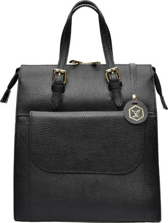 Luisa Vannini Schwarz Rindsledertasche