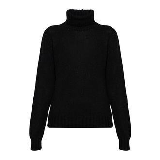 Fabiana Filippi Kaschmir-Rollkragenpullover - - Knitwear - Damen - Schwarzk - M