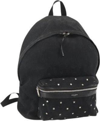Saint Laurent Pre-owned Canvas Backpack - - Pre-owned - Damen - Schwarzk - ONE SIZE