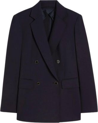 Max Mara Femme, Vestes, Bleu, Taille: 44 FR Blazers