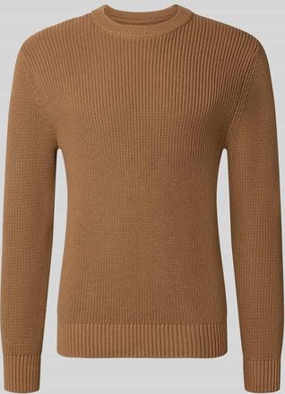Mc Neal Regular Fit Strickpullover aus reiner Baumwolle