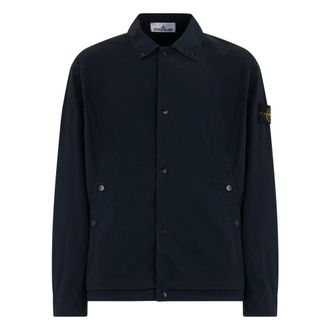 Stone Island Herren, Jacken, Blau, LGr&ouml;&szlig;e