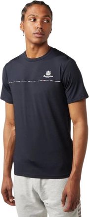 Aquascutum Active Stretch Piping Marineblaues T-shirt