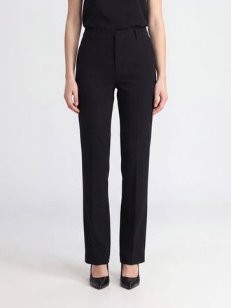 Pantaloni Torino Pantalon skinny de tailleur en laine &agrave; taille mi-haute