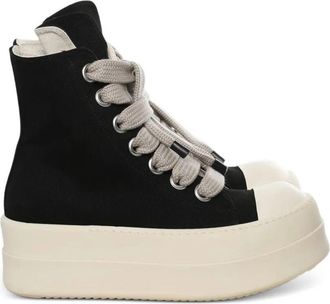Rick Owens Mega Bumper Jumbolace Denim Sneakers